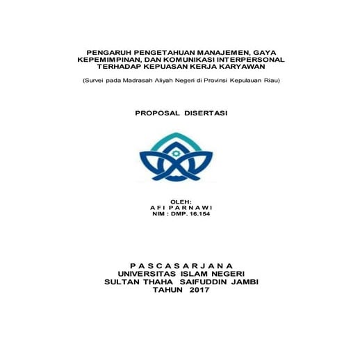 Cover proposal disertasi afi parnawi | DOCX