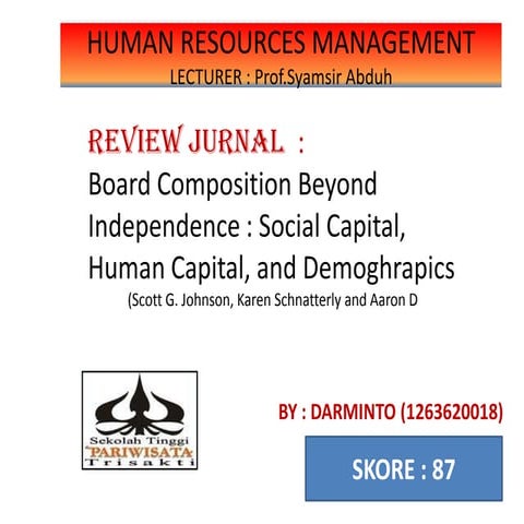 Cover review jurnal dar | PPTX