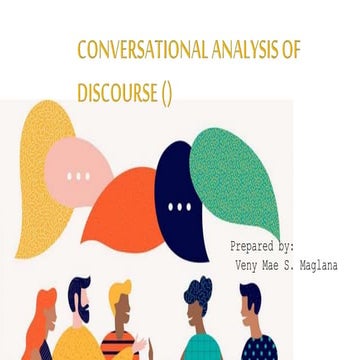 Coversational analysis | PPT