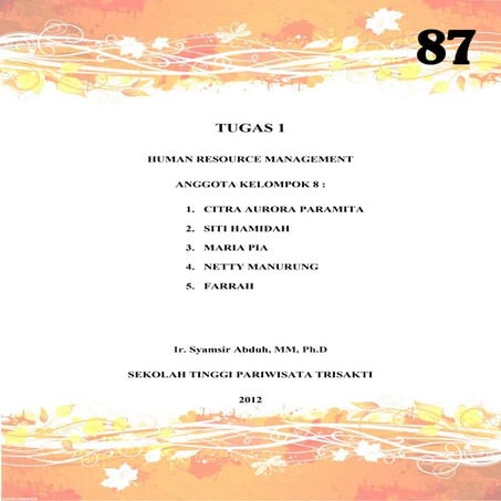 Cover tugas 1 | DOCX