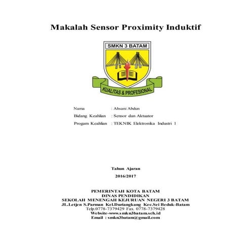 Cover tugas biasa smk 3 | PDF
