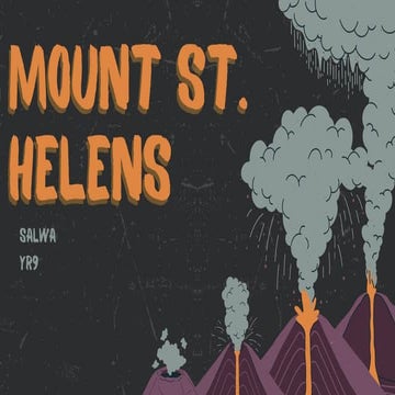 Mount St. Helens | PDF