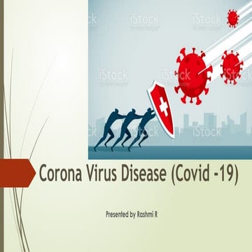 Covid 19 Presentation For Class Vii Pptx