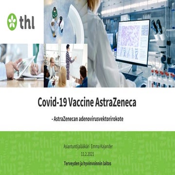 Covid-19 vaccine AstraZeneca | PPT | Free Download