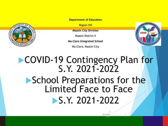 SCHOOL LEARNING CONTINUITY PLAN.docx | Education industry | Industries