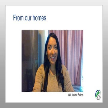 E.J. Ward, we're here supporting our customers. | PPT