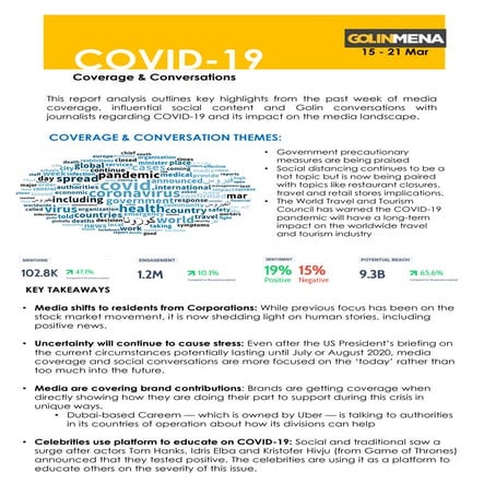 GCC Media Snapshot on COVID-19 | PDF