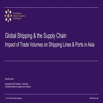 Shipping and The Supply Chain | PPT