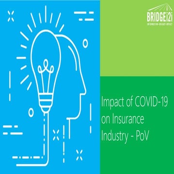 Covid19 impact on insurance - BRIDGEi2i PoV | PDF
