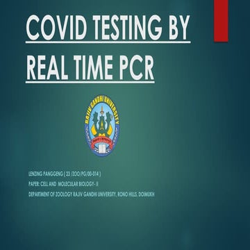 COVID TESTING BY REAL TIME PCR ( polymerase chain reaction) 14.pptx