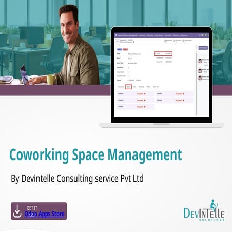 Best Coworking Space Management with Odoo ERP | PPT