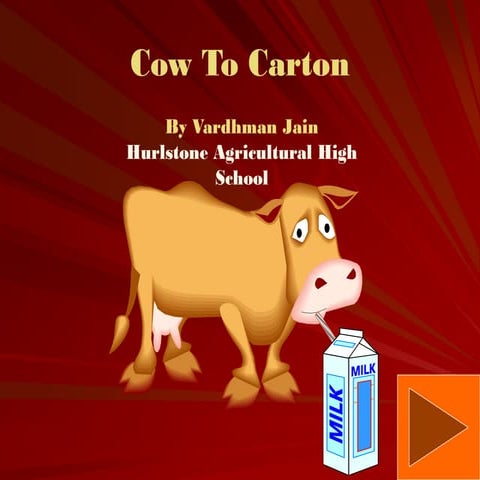 Cow to Carton by Vardhman Jain Cream of the Crop 2009 | PDF