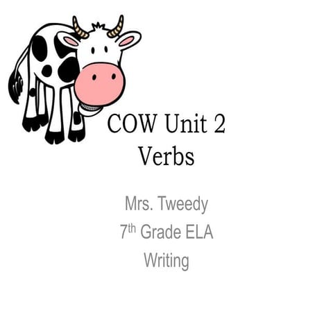 COW Unit 2 | PPT
