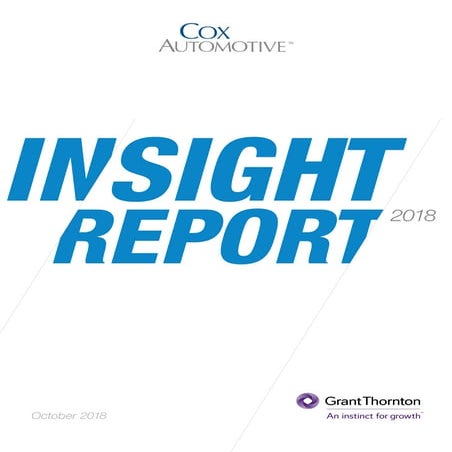 Cox Automotive Insight Report 2018 | PDF