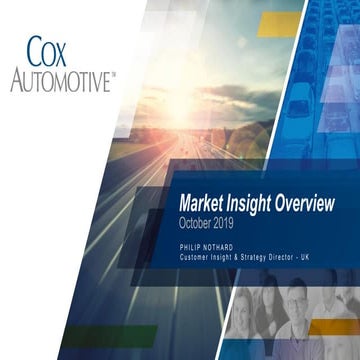Cox Automotive Market Insight Overview October 2019 | PPT