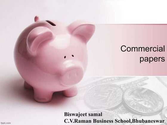 Certificate of deposits and Commercial Papers | PPT
