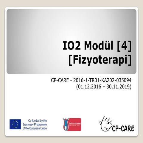 CP-Care IO2 - Modül 4 - Fizyoterapi | PDF