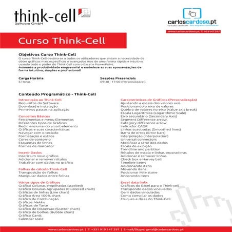Curso Think-Cell | PDF