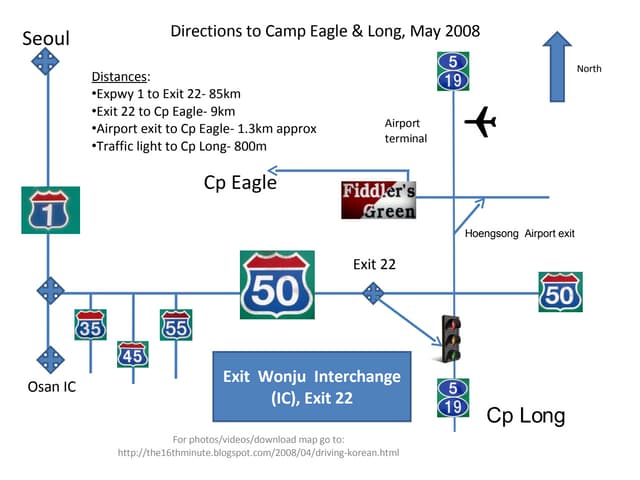 USAG Camp Humphreys Maps