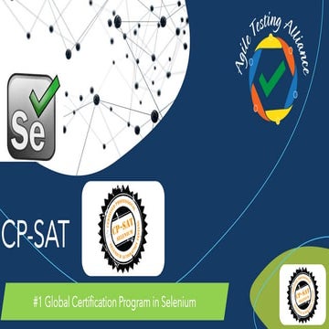 CPSAT - Selenium Automation Testing Number 1 Certification in Selenium ...