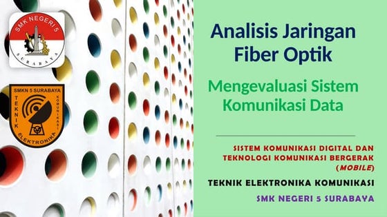 Pengetahuan Dasar Jaringan FTTH / Fiber To The Home | PPT