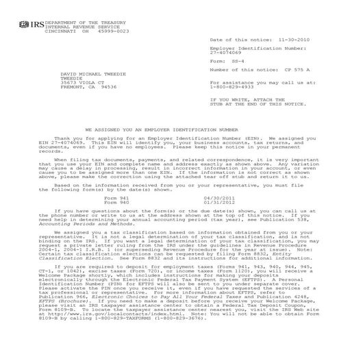 Cp575 Notice 1291124000505[1] | PDF