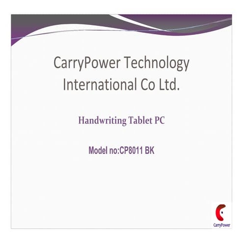 Cp8011bk | PPT
