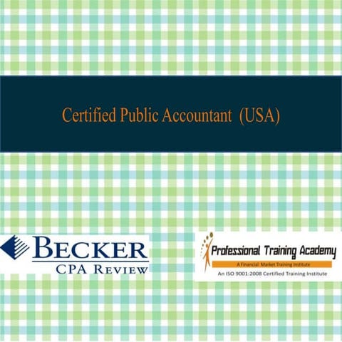CPA Course, CPA Training Institute - Professional Training Academy ...