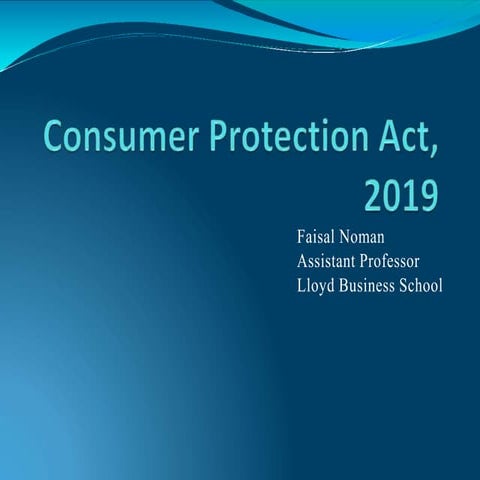 Consumer Awareness | PDF