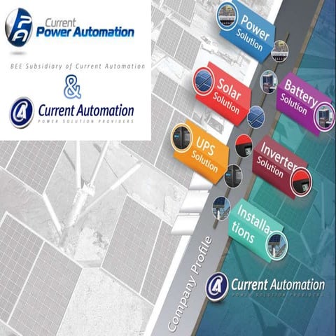 Current Automation Profile | PDF | Power and Energy Industry | Industries