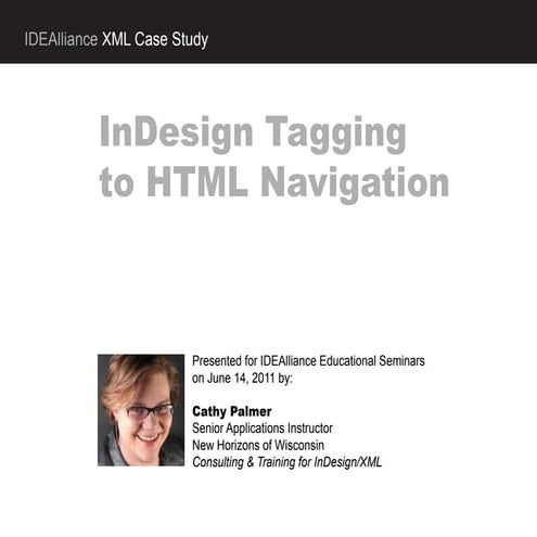 IDEAlliance XML case study | PPT