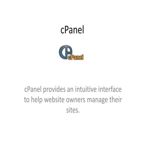 cPanel | PPTX