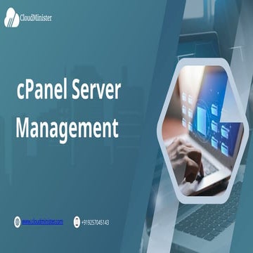 cPanel Server Manangement By CloudMinister Technologies.pptx