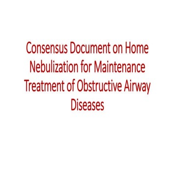 CPAP- home nebulization.pptx