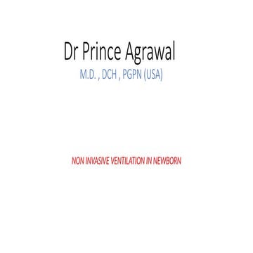 cpap presentatio n by dr prince agrawal | PPT