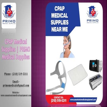 Cpap medical supplies | PPT