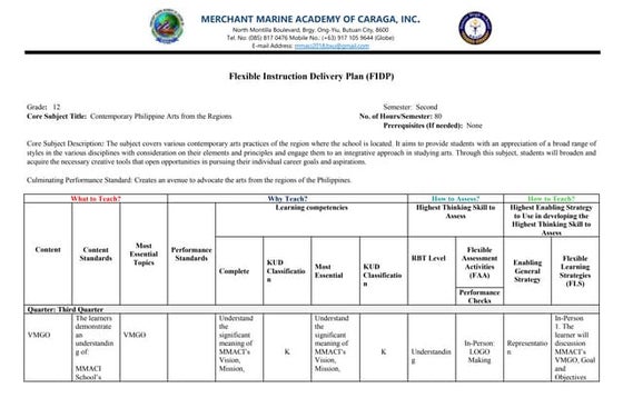 Shs core contemporary philippine arts from the regions cg | PDF