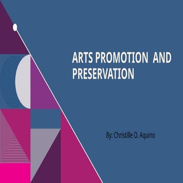 CPAR-REPORTING Arts promotion and preservation.pptx