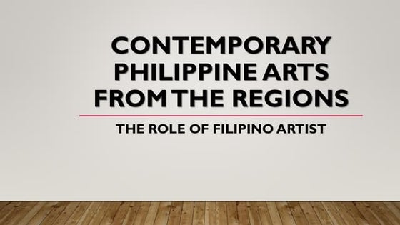 SHS12_CPAR_Q1_Mod4_Contemporary Philippine Arts from the Regions ...