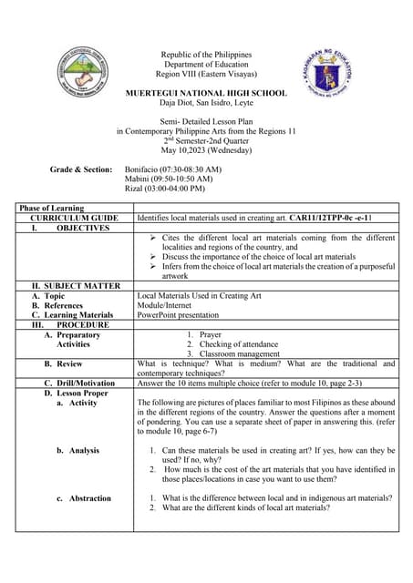 Q4 CPAR Module 10 (1).pdf | Educational Assessment | Education