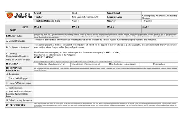 Q4 CPAR Module 10 (1).pdf | Educational Assessment | Education