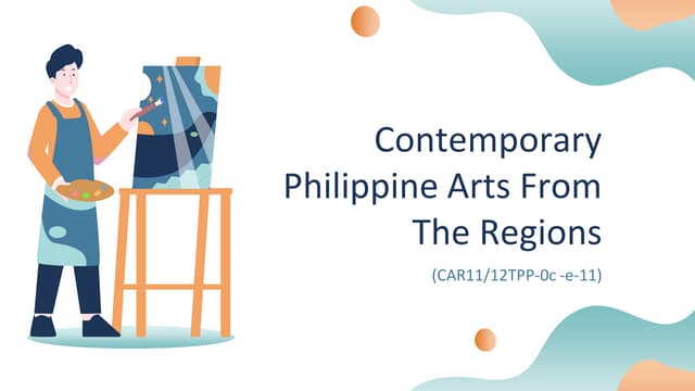 Contemporary Philippine Arts from the Regions - Local Materials | PPTX