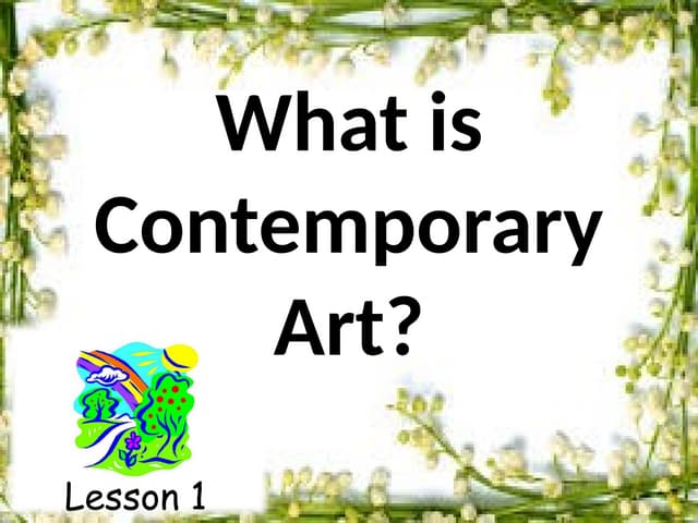 CPAR-Q4-MODULE-2 (1)-converted.pdf contemporary arts of various regions | PDF