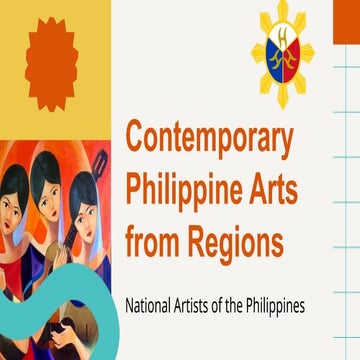 Philippine contemporary art | PPTX