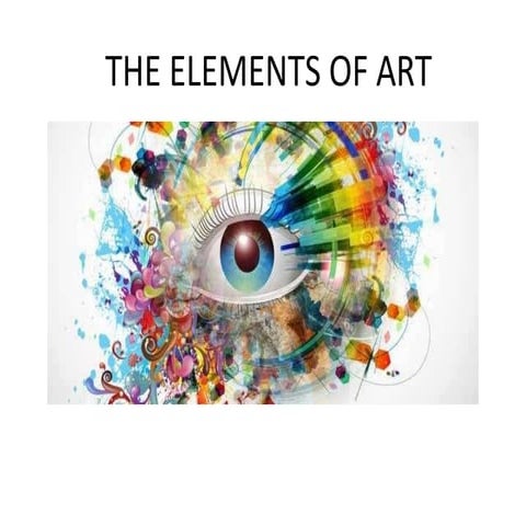 The Elements of Art - Grade 7, 8 and 9.pptx