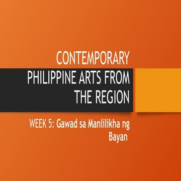 gamaba awardee and national artists of the Philippines | PPT