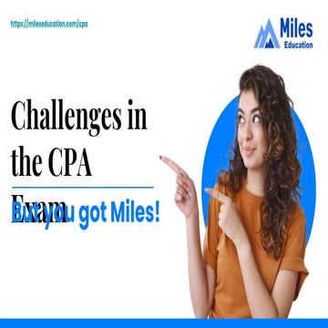 CPA Exam Difficulties | PPTX