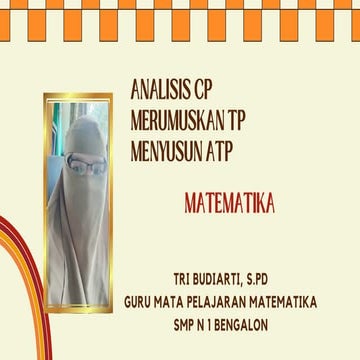 CP ATP MATEMATIKA KELAS 7 kurikulum merdeka | PDF