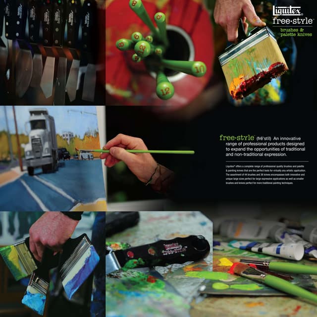 Painting Manual :: Mediums brochure | PDF