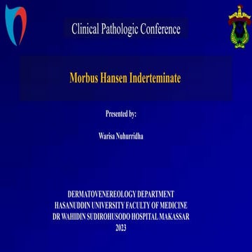 CPC Morbus Hansen Indeterminate.pptx